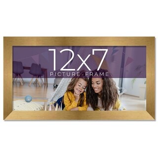 12x7 Bronze Real Wood Picture Frame Width 0.75 inches | Interior Frame ...