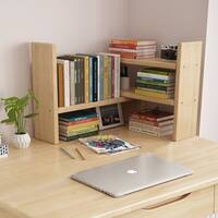 Desktop Shelf Desk Hutch Desktop Shelves Cubicle Shelf Adjustable ...