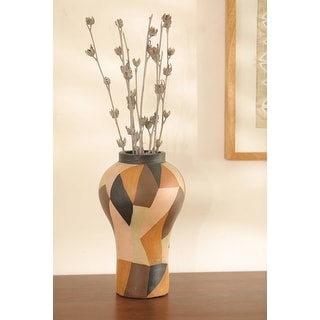 Expobazaar Handmade Decorative Multi Color Vase - Large - Bed Bath ...