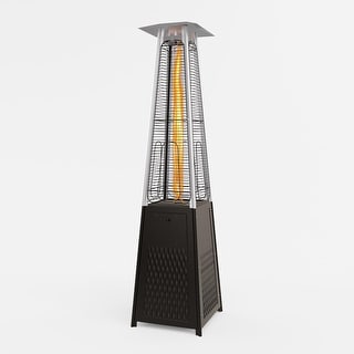 48,000 BTU Pyramid heater with dust cover and moving wheels, Rotating ...