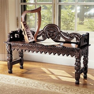 Design Toscano Lord Fitzsimmons Greenman Window Seat - Bed Bath ...
