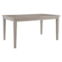 Finch Grant Dining Table, Modern Farmhouse Wood Trestle Base, 67" Long Rectangular Tabletop ...