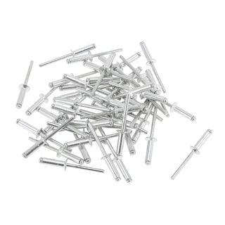 Open End Large Flange Blind Rivets 4.8mm Grip Diameter 9.5mm Flange ...