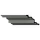 7 3/8"H x 9 5/8"P x 12"F x 96"L Ethan Crown Moulding - 1-Pack - Bed ...