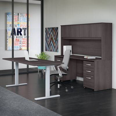 Studio C 72W Height Adjustable Desk Set by Bush Business Furniture ...