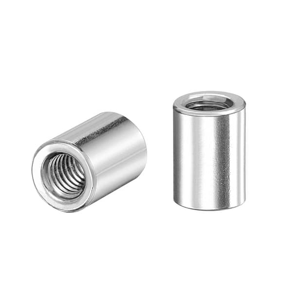Weld On Bung Nut Threaded 201 Stainless Steel Insert - Silver Tone ...