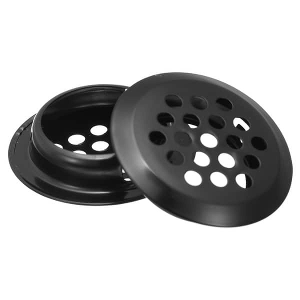 29mm Circular Soffit Vent, 20pcs Stainless Steel Round Air Vents, Black ...