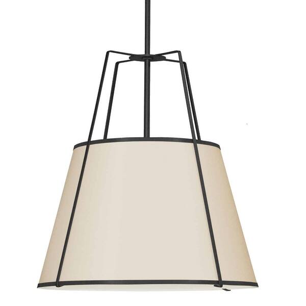 Dainolite Trapezoid Contemporary Black Luxury Pendant Light Modern ...