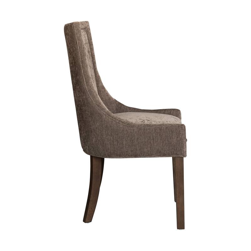 Madison Park Signature Ultra Upholstered Dining Side Chairs With Wood ...