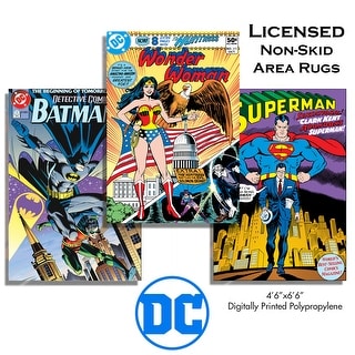 Licensed DC Comics Superhero Comic Book Cover Digital Printed Youth ...