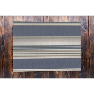 POOLSIDE BLUE Outdoor Mat By Kavka Designs - Bed Bath & Beyond - 34350181