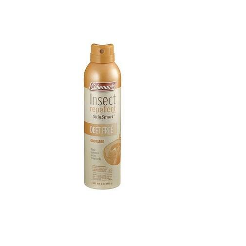 Coleman 7476 Skin Smart Deet Free Insect Repellent, 6 Oz, Aerosol - Bed ...