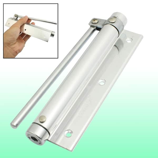 6.3" Long Silver Tone Aluminum Alloy Automatic Door Closers - Silver ...