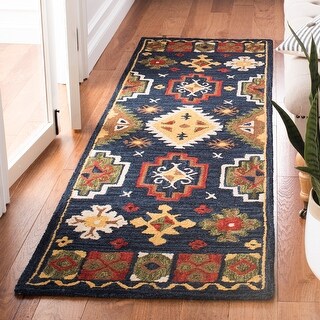 SAFAVIEH Handmade Heritage Sibille Traditional Wool Rug - On Sale - Bed ...