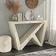 DH BASIC Modern Decorative Console Table with W-Shaped Legs by Denhour ...