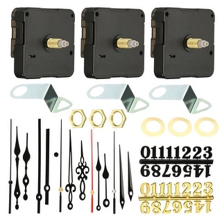 Clock Mechanism Replacement, 3Set Quartz Clock Mechanism DIY with Time ...