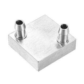 Aluminum Water Cooling Block 40x40mm Heatsink with Nozzle Upward ...