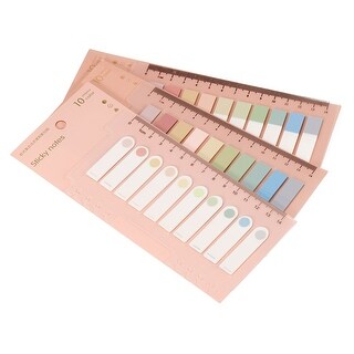 Index Stickers Tabs, 600 in 3 Sets Writable Markers Flags Labels, 10 ...