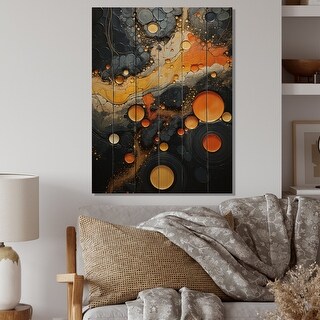 Designart "Geyser Geothermal Wonders Collage III" Abstract Print on ...