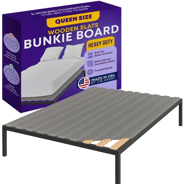 flat board bed frame