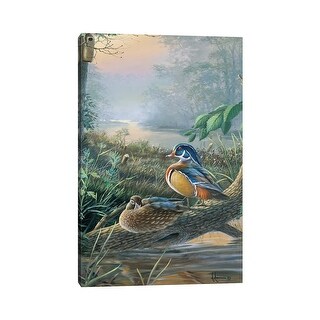 iCanvas "The Nesters Wood Ducks" by Anderson Art Canvas Print - Bed ...