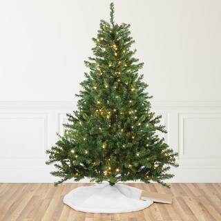 10' Medium Canadian Pine Clelight LED Artificial Tree Clear Lights ...