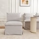 KINWELL Performance Fabric Down Fill Slipcover Dining Banquette - Bed ...