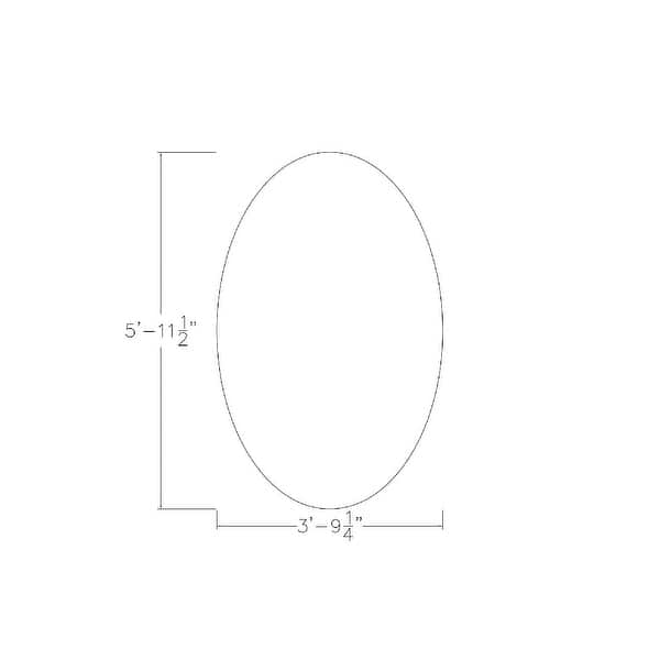 6x4 Oval Conference Room Table With Trestle Base And Power Module - Bed ...