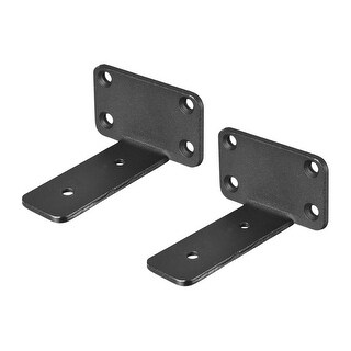 Shelf Brackets, 2Pcs Cold Rolled Steel Floating Short Side Bracket ...