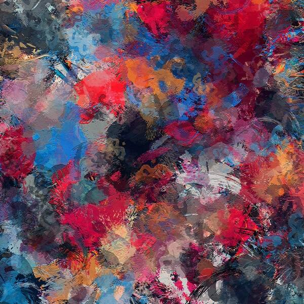 Fine Art Studio "Abstract 657" by R Bolokofsky Gallery Wrap Canvas ...