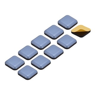 Square PTFE Furniture Sliders, Adhesive Self Stick for Hardwood - Bed ...