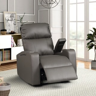Power Recliner with Glued Solid Wood Frame,Heavy Duty Steel Rail ...