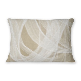 RIBBONS Linen Throw Pillow By Linda Lieffers - Bed Bath & Beyond - 38326100