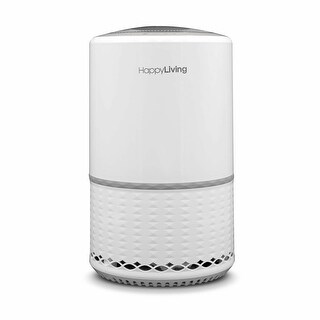 Happy Living True HEPA 3-Stage Filtration Air Purifier - Bed Bath ...