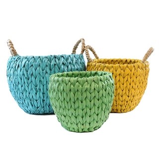 Set of 3 Nesting Color Baskets - Bed Bath & Beyond - 40391495
