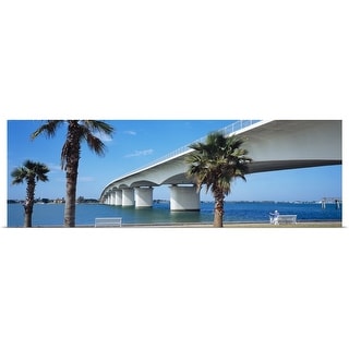 "Bridge across a bay, John Ringling Causeway Bridge, Sarasota Bay ...