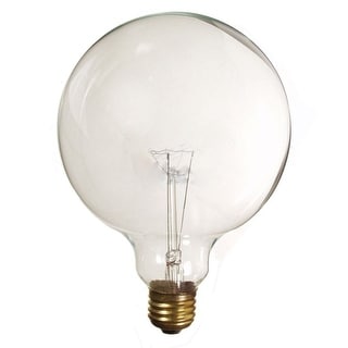 60W Round Clear G40 Globe Light Bulb American Imaginations - Bed Bath ...