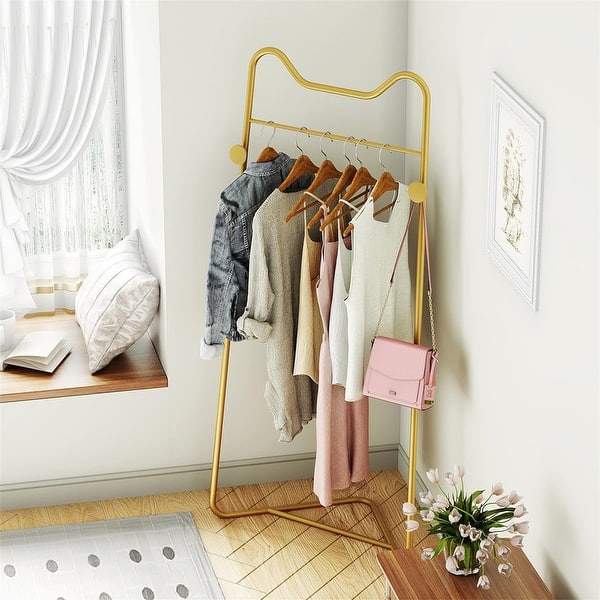 corner coat rack