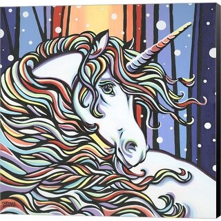 Carolee Vitaletti 'Magical Unicorn I' Canvas Art - Bed Bath & Beyond ...