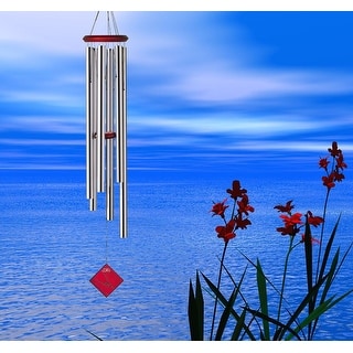 Woodstock Encore Collection Silver Chimes of Neptune Windchime - Bed ...