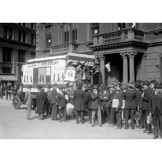 Woodrow Wilson 1912 Presidential Campaign Wilson WomenS Wagon Complete ...