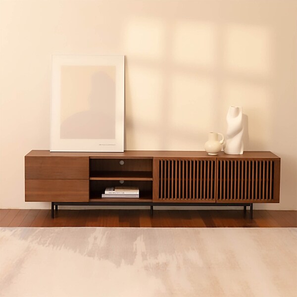 Middlebrook Alby 70-inch Mid-Century Solid Wood TV Stand - On Sale ...