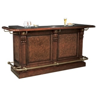 Howard Miller Cheers Bar Liquor or Wine Pub Storage Cabinet - Bed Bath ...
