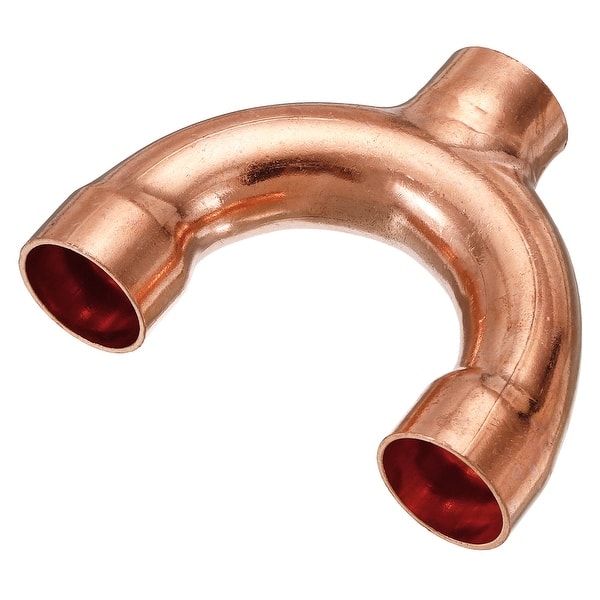 Tee Y Type Copper Fitting Welding Joint Split Union Intersection 7/8 ...