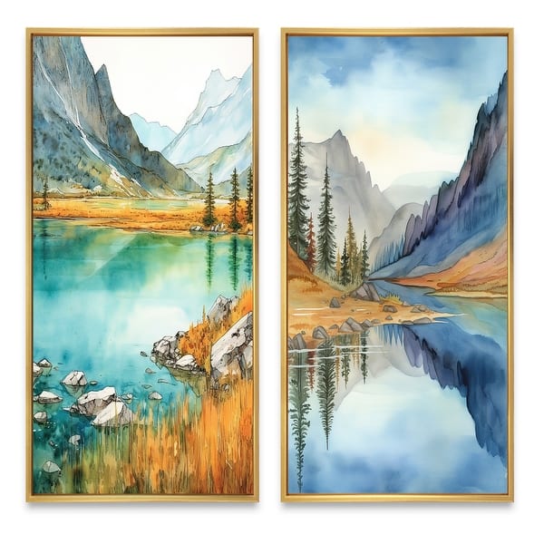 calming landscape artwork