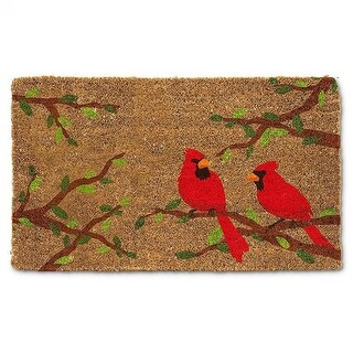 Cardinal Pair In A Branch Doormat - Bed Bath & Beyond - 41535115