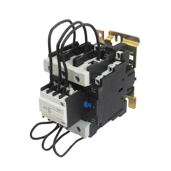 CJ19-80 Ui 500V 220V Coil 80A Pole 1NO Changeover Capacitor AC ...