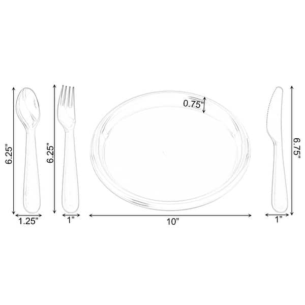 plate knife fork template