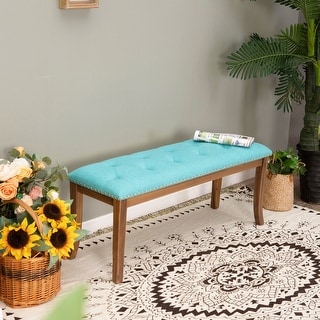 44" Tufted Vintage Entryway Bench - Bed Bath & Beyond - 38454869