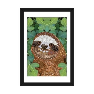 iCanvas "Happy Sloth" by Angelika Parker - Bed Bath & Beyond - 37466151